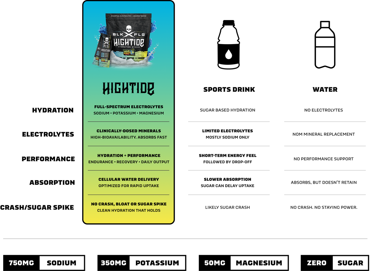 HIGHTIDE HYDRATION STICKS – BLK FLG