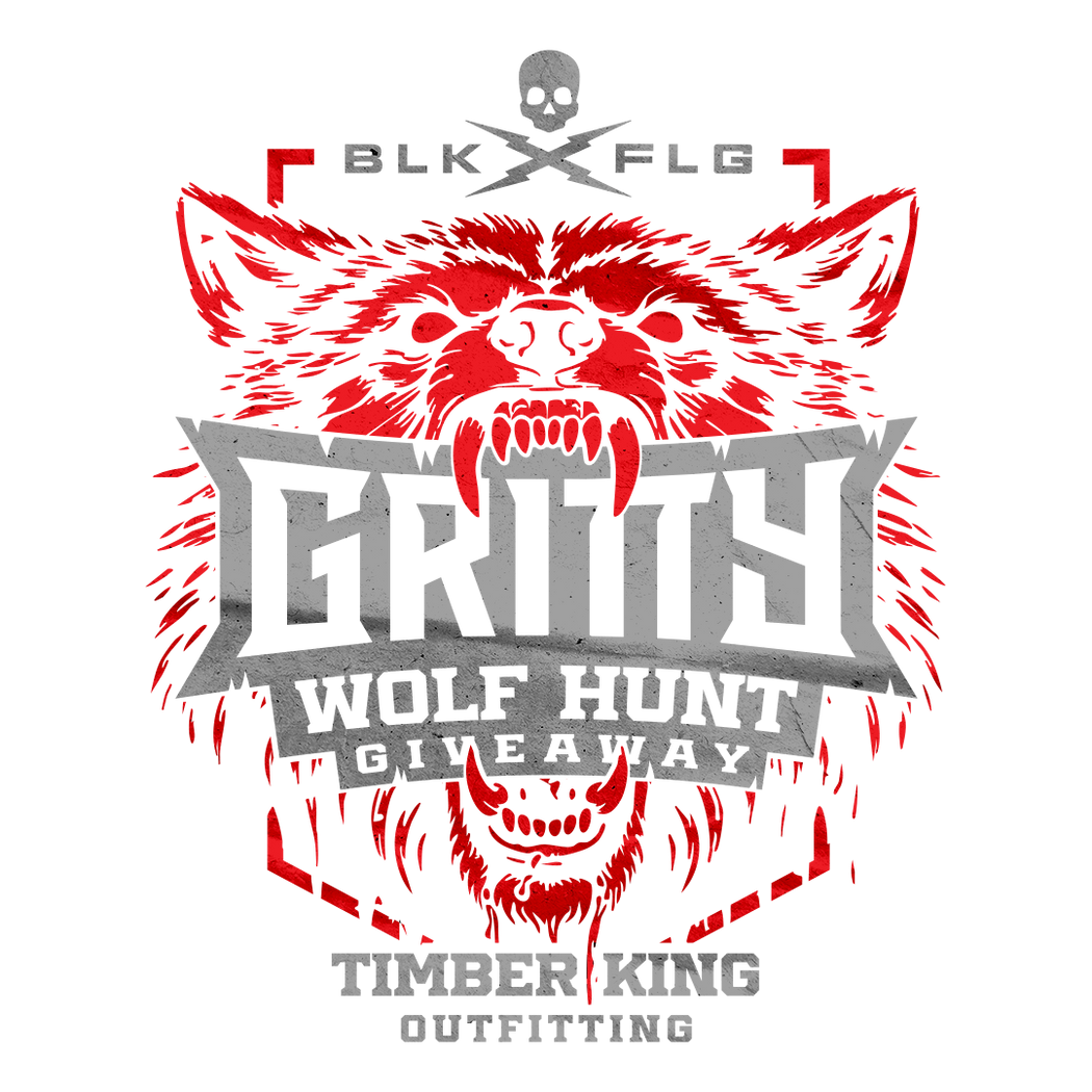 GRITTY WOLF HUNT – BLK FLG